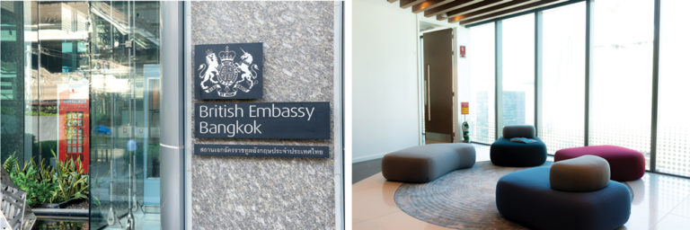THE NEW BRITISH EMBASSY HEADQUARTERS IN BANGKOK - Pattaya Trader